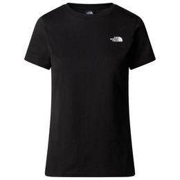The North Face - Women's S/S Simple Dome Tee - T-Shirt Gr XS schwarz
