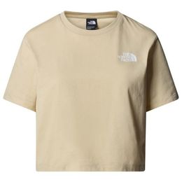 The North Face - Women's Cropped Simple Dome Tee - T-Shirt Gr XS beige