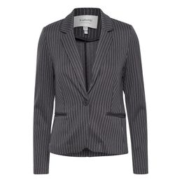 B.Young Blazer 'Rizetta' Damen Größe 46 anthrazit / dunkelgrau / weiß