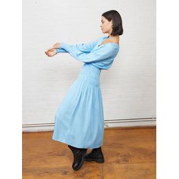 Aligne Kleid 'Etta' Damen Größe 38 hellblau Winterkleid