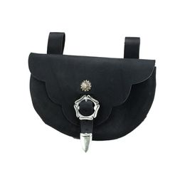 Pera Peris Ritter-Kostüm Hochmittelalter Gürteltasche Runneburg Schwarz