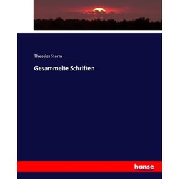 Hansebooks Gesammelte Schriften - Theodor Storm, Kartoniert (TB)
