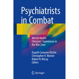 Springer Psychiatrists in Combat, Kartoniert (TB)