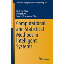 Springer International Publishing Computational and Statistical Methods in Intelligent Systems, Kartoniert (TB)