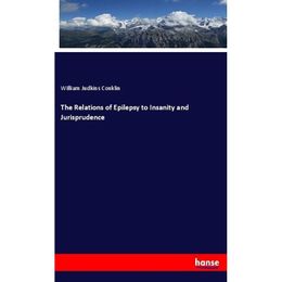 Hansebooks The Relations of Epilepsy to Insanity and Jurisprudence - William Judkins Conklin, Kartoniert (TB)