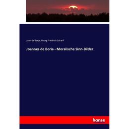 Hansebooks Joannes de Boria - Moralische Sinn-Bilder - Juan de Borja, Georg Friedrich Scharff, Kartoniert (TB)