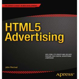 HTML5 Advertising - John Percival, Kartoniert (TB)