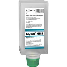 Antimikrobielle Waschlotion MYXAL® HDS, gem. EN 1499, VE 6 Flaschen à 1 l, dekontaminierend