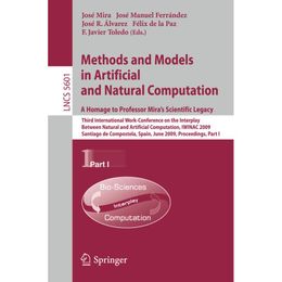 Springer Methods and Models in Artificial and Natural Computation. A Homage to Professor Mira's Scientific Legacy, Kartoniert (TB)