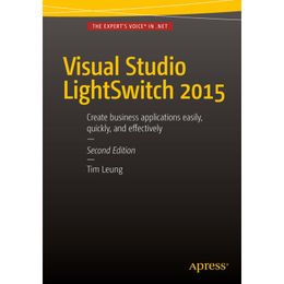 Visual Studio Lightswitch 2015 - Tim Leung, Kartoniert (TB)