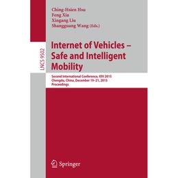 Springer International Publishing Internet of Vehicles - Safe and Intelligent Mobility, Kartoniert (TB)