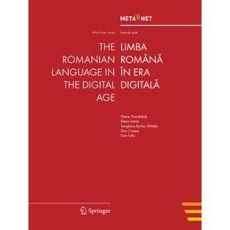 Springer White Paper Series / The Romanian Language in the Digital Age, Kartoniert (TB)