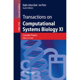 Springer Berlin Heidelberg Transactions on Computational Systems Biology XI, Kartoniert (TB)