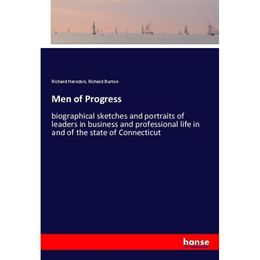 Hansebooks Men of Progress - Richard Herndon, Richard Burton, Kartoniert (TB)