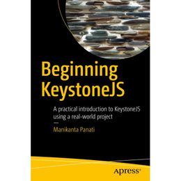 Beginning KeystoneJS - Manikanta Panati, Kartoniert (TB)