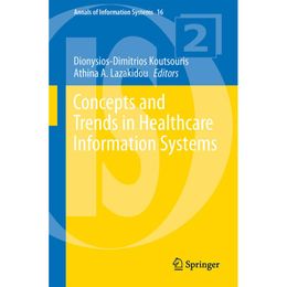 Springer Concepts and Trends in Healthcare Information Systems, Kartoniert (TB)