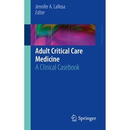 Springer Adult Critical Care Medicine, Kartoniert (TB)