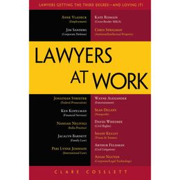 Lawyers at Work - Clare Cosslett, Kartoniert (TB)