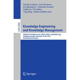 Springer International Publishing Knowledge Engineering and Knowledge Management, Kartoniert (TB)