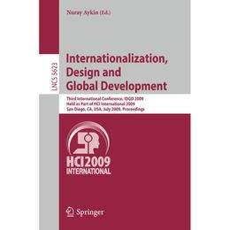 Internationalization, Design and Global Development, Kartoniert (TB)