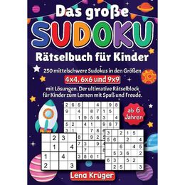 tredition Das große Sudoku Rätselbuch für Kinder ab 6 Jahren - Lena Krüger, Kartoniert (TB)