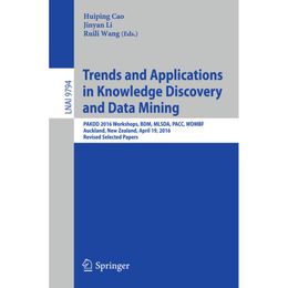 Springer Trends and Applications in Knowledge Discovery and Data Mining, Kartoniert (TB)