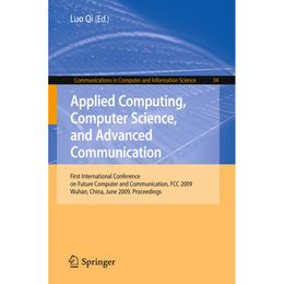 Applied Computing, Computer Science, and Advanced Communication, Kartoniert (TB)