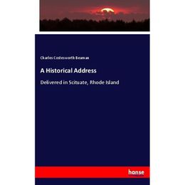 Hansebooks A Historical Address - Charles Costesworth Beaman, Kartoniert (TB)