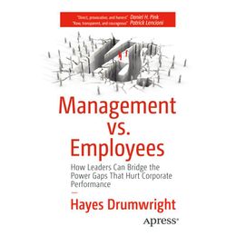 Management vs. Employees - Hayes Drumwright, Kartoniert (TB)