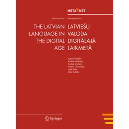 White Paper Series / The Latvian Language in the Digital Age, Kartoniert (TB)