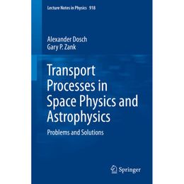 Springer International Publishing Transport Processes in Space Physics and Astrophysics - Alexander Dosch, Gary P. Zank, Kartoniert (TB)
