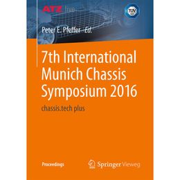 Springer Fachmedien Wiesbaden Proceedings / 7th International Munich Chassis Symposium 2016, Kartoniert (TB)