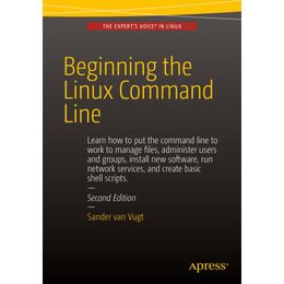 Beginning the Linux Command Line - Sander van Vugt, Kartoniert (TB)