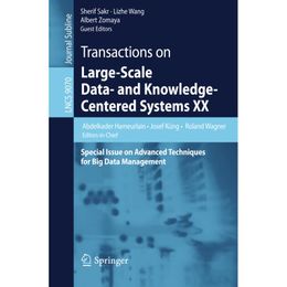 Springer Transactions on Large-Scale Data- and Knowledge-Centered Systems XX, Kartoniert (TB)