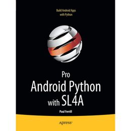 Pro Android Python with SL4A - Paul Ferrill, Kartoniert (TB)