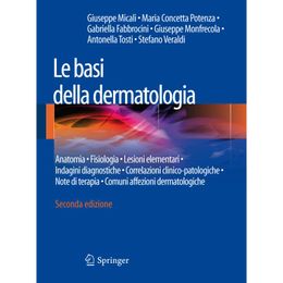 Le basi della dermatologia - Maria Concetta Potenza, Kartoniert (TB)