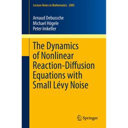 Springer The Dynamics of Nonlinear Reaction-Diffusion Equations with Small Lévy Noise - Arnaud Debussche, Michael Högele, Peter Imkeller, Kartoniert (TB)
