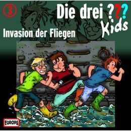 EUROPA Die drei Fragezeichen-Kids - 3 - Invasion der Fliegen - Ulf Blanck (Hörbuch)