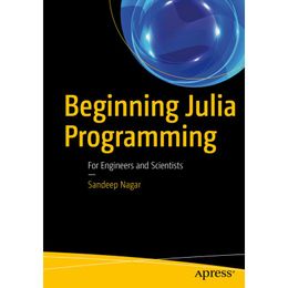Beginning Julia Programming - Sandeep Nagar, Kartoniert (TB)