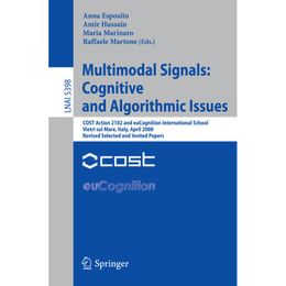 Springer Berlin Heidelberg Multimodal Signals: Cognitive and Algorithmic Issues, Kartoniert (TB)