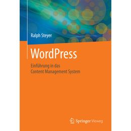 Springer Fachmedien Wiesbaden WordPress - Ralph Steyer, Kartoniert (TB)