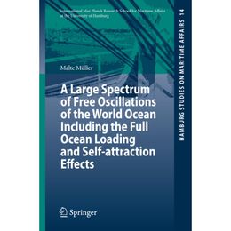 Springer A Large Spectrum of Free Oscillations of the World Ocean Including the Full Ocean Loading and Self-attraction Effects - Malte Müller, Kartoniert (TB)