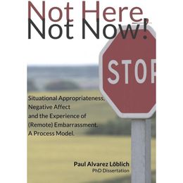 Not Here, Not Now! - Paul Alvarez Löblich, Kartoniert (TB)