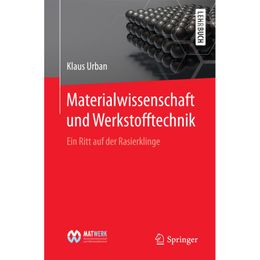 Springer Berlin Heidelberg Materialwissenschaft und Werkstofftechnik - Klaus Urban, Kartoniert (TB)
