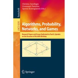 Springer Algorithms, Probability, Networks, and Games, Kartoniert (TB)