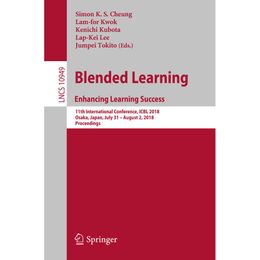 Springer International Publishing Blended Learning. Enhancing Learning Success, Kartoniert (TB)