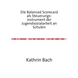 Die Balanced Scorecard als Steuerungsinstrument der Jugendsozialarbeit an Schulen - Kathrin Bach, Kartoniert (TB)