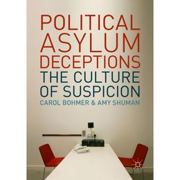 Springer International Publishing Political Asylum Deceptions - Carol Bohmer, Amy Shuman, Kartoniert (TB)