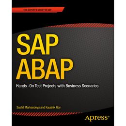 SAP ABAP - Sushil Markandeya, Kaushik Roy, Kartoniert (TB)