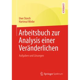 Springer Berlin Heidelberg Arbeitsbuch zur Analysis einer Veränderlichen - Uwe Storch, Hartmut Wiebe, Kartoniert (TB)